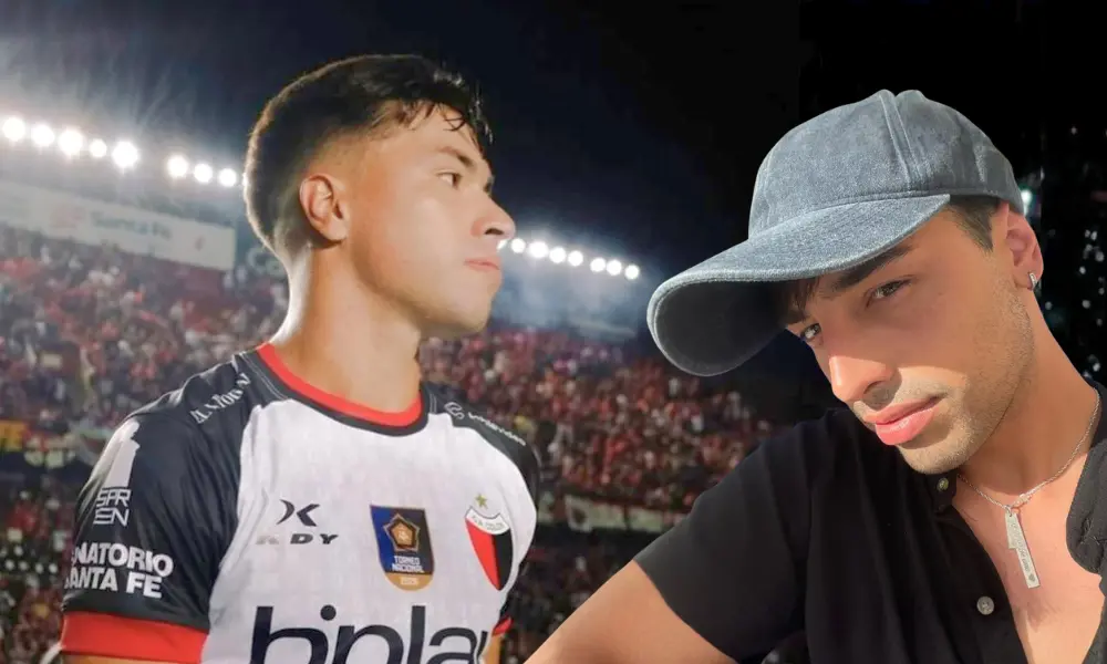 Nacho Lago, delantero de Colón, presentó a su novio en TV y es el ...